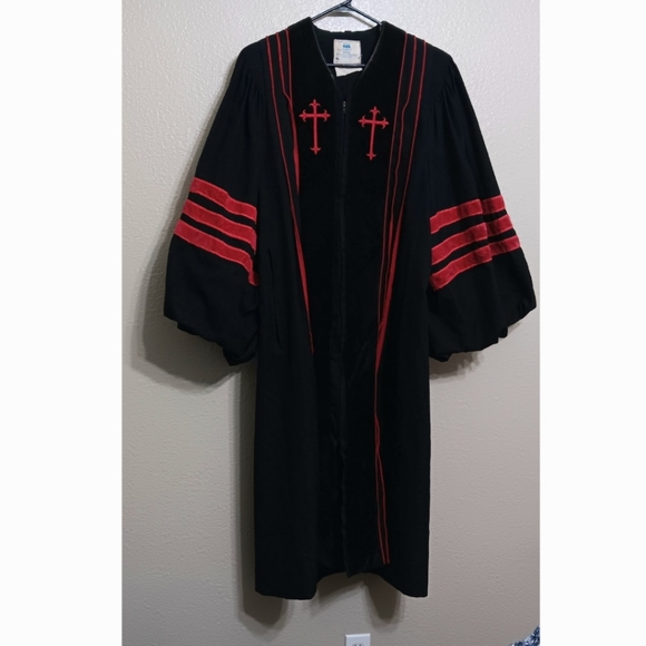Murphy Robes | Other | Murphy Robes Priest Clergy Black Red Zip Front ...
